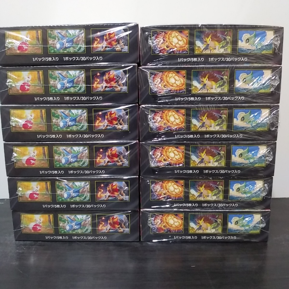 【樂淘letao】日本代購代標第一品牌－送料無料！ポケモンカード メガブレイブ メガシンフォニア 各6BOX 計12BOX 新品未開封 シュリンク付き