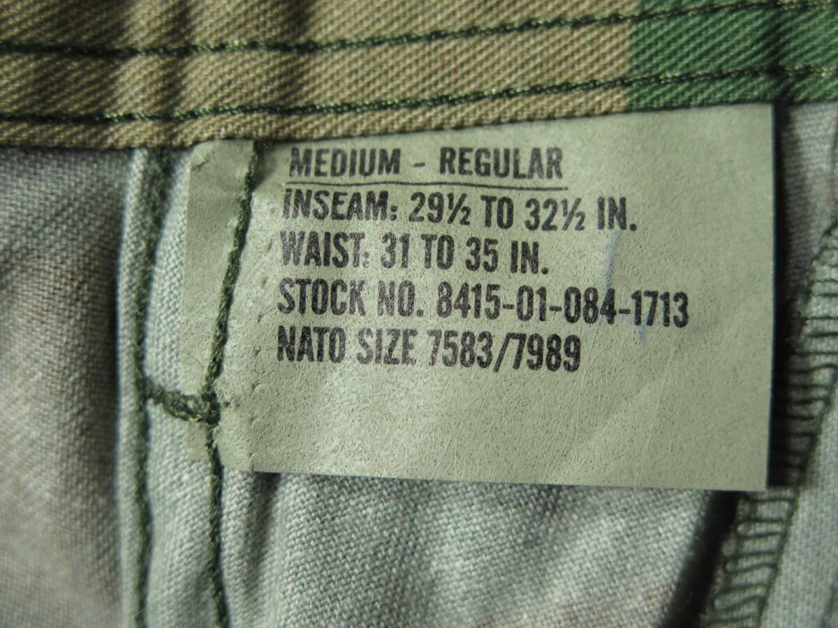 Yahoo!オークション - 米軍実物 ウッドランド BDUパンツ MR ＃3