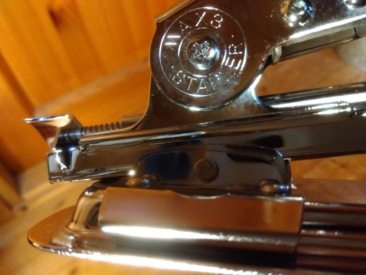 Yahoo!オークション - 昭和レトロな新品未使用ピッカピカのホチキス/MA...