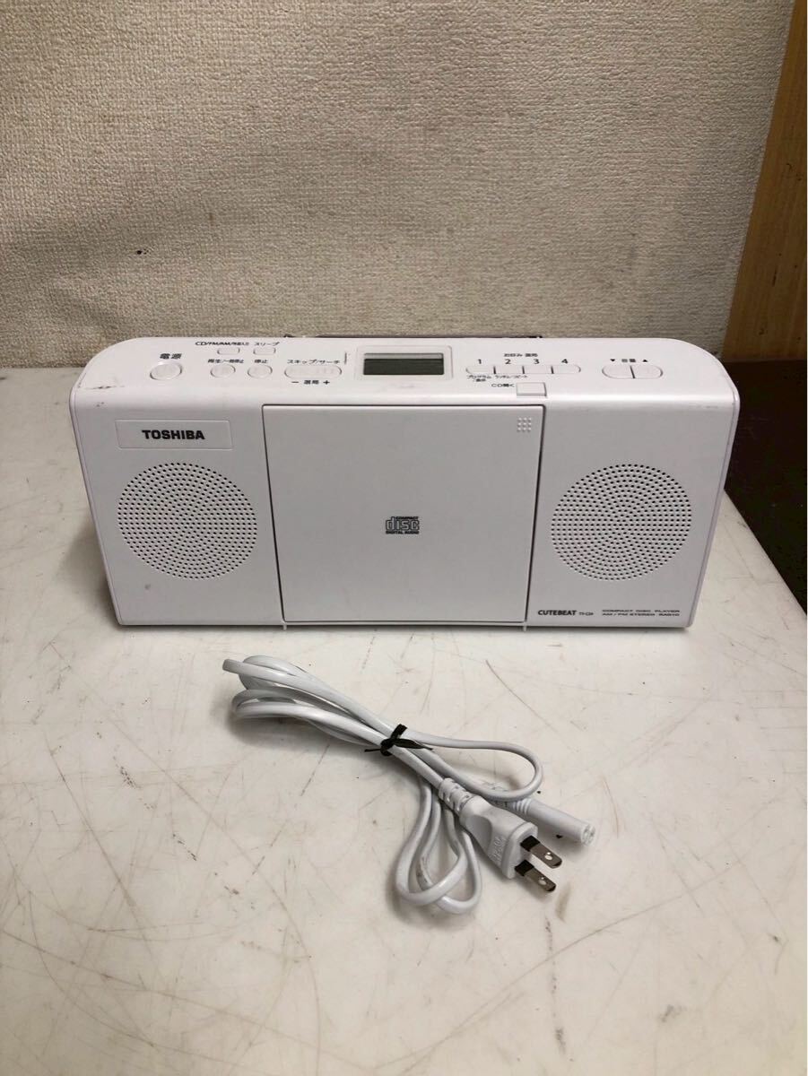 Yahoo!オークション - 東芝 TOSHIBA CDラジオ CUTEBEAT TY-C24 2024年...