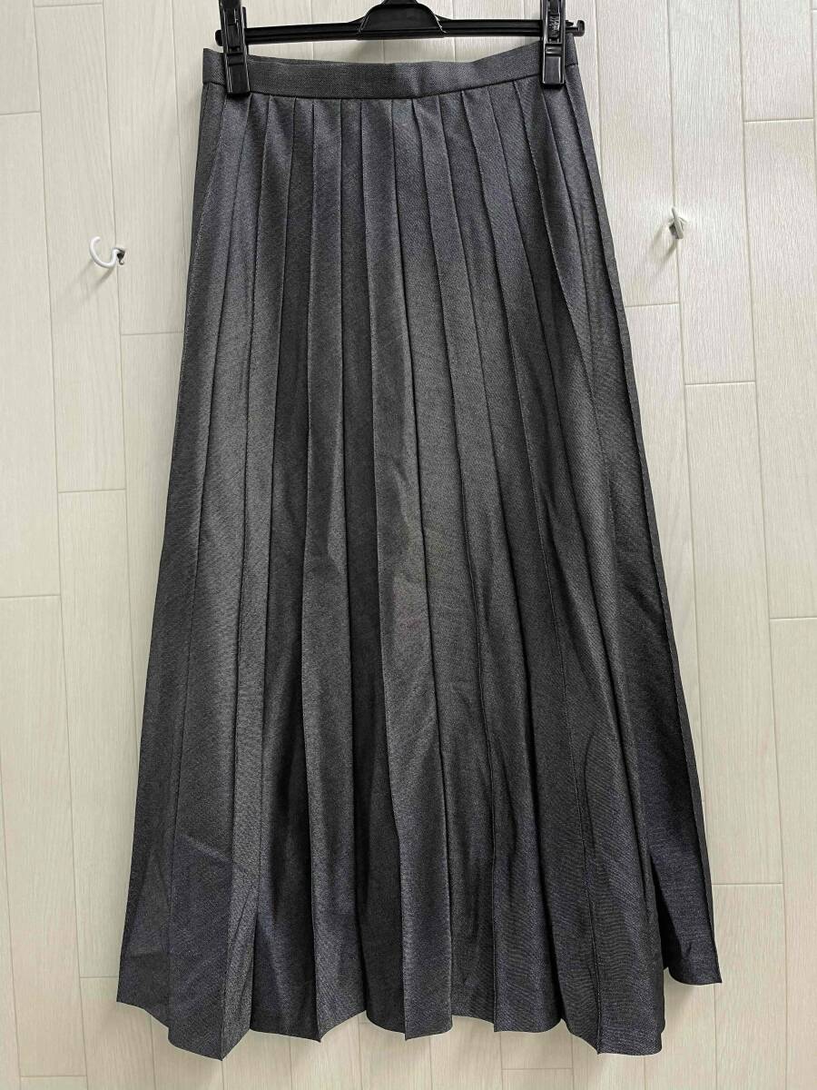 Yahoo!オークション - K74 自由区 プリーツロングスカート サイズ38