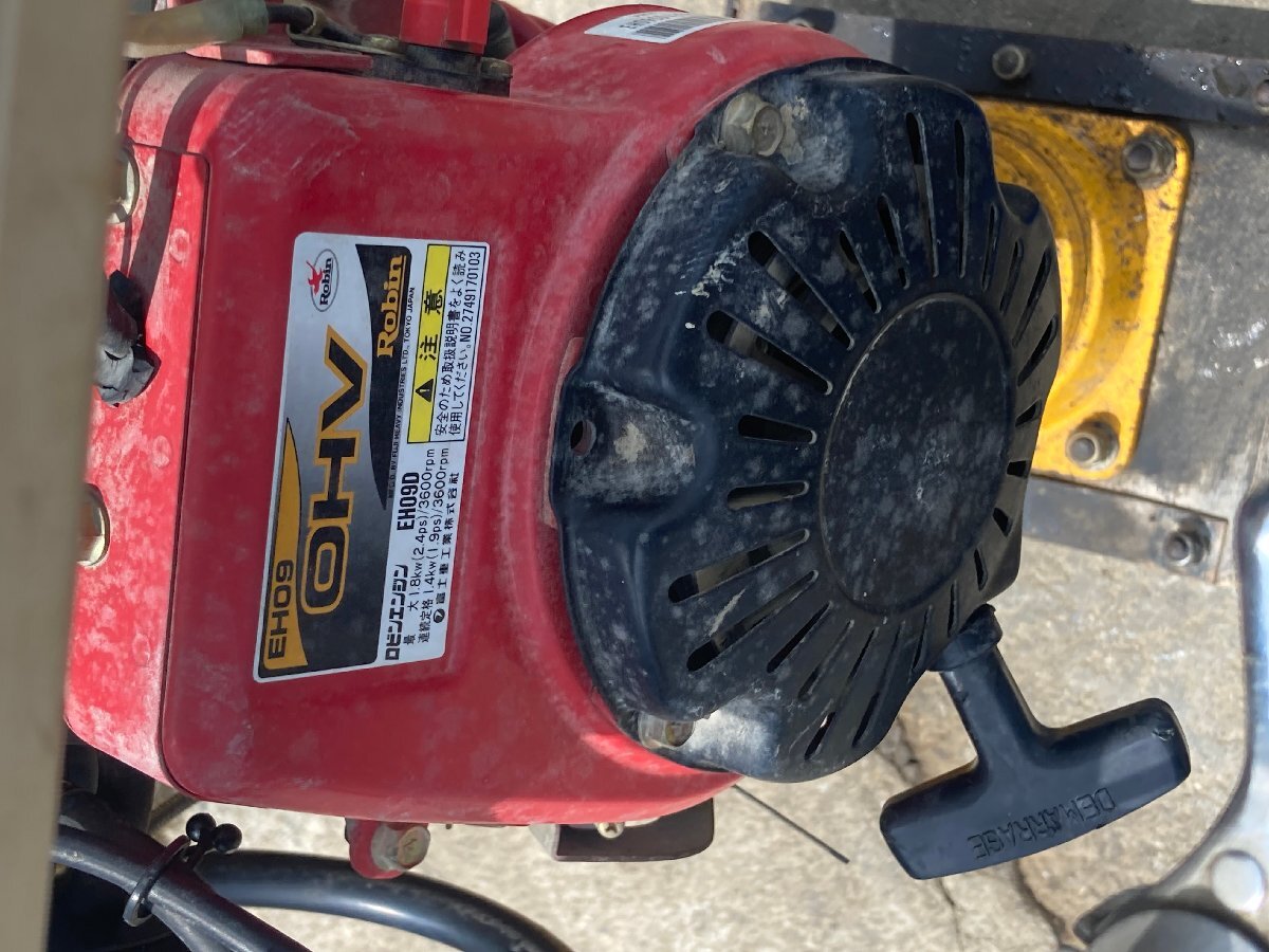 Yahoo!オークション - 【滋賀発】タンピングランマー エンジン EH09D ...