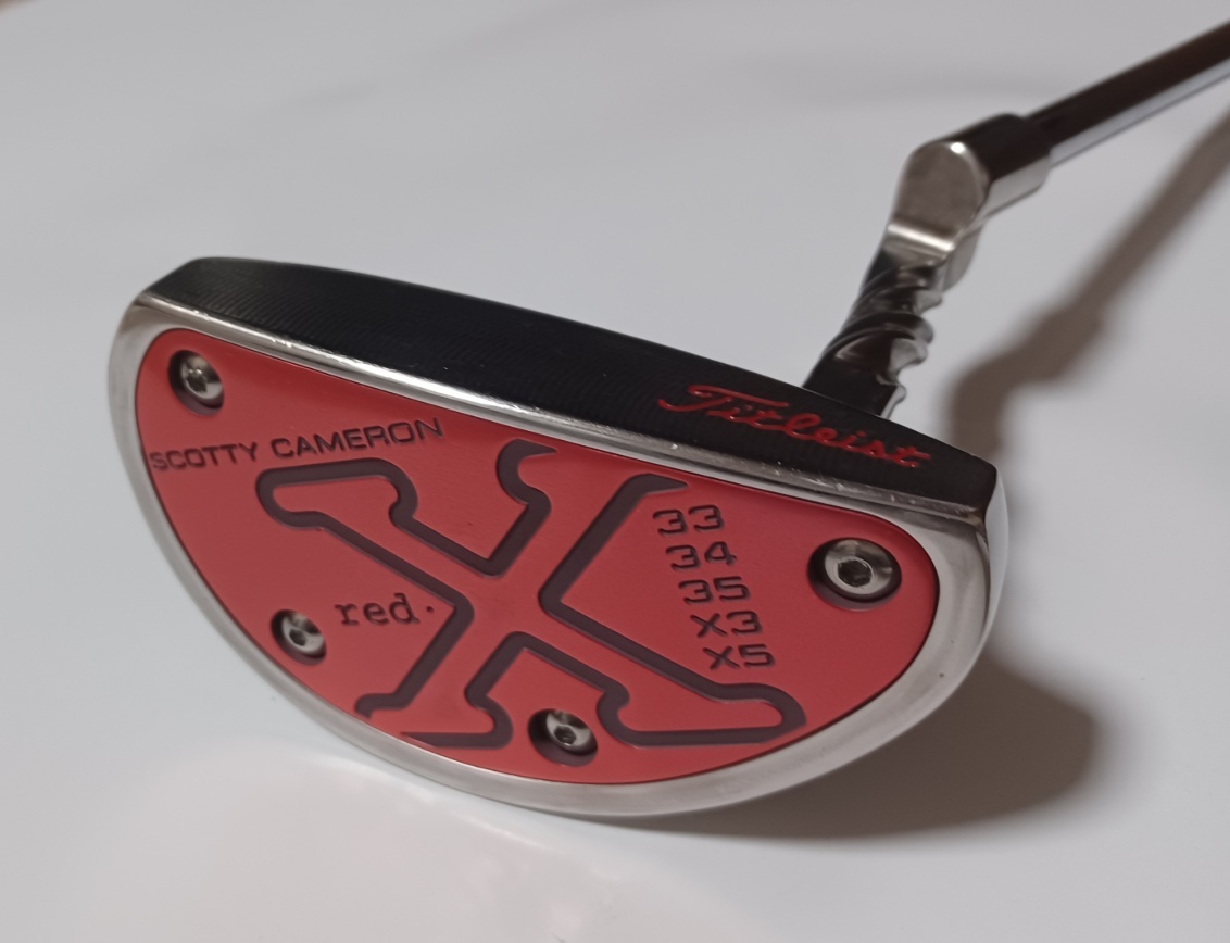 Yahoo!オークション - （E)スコッティキャメロン Red X5