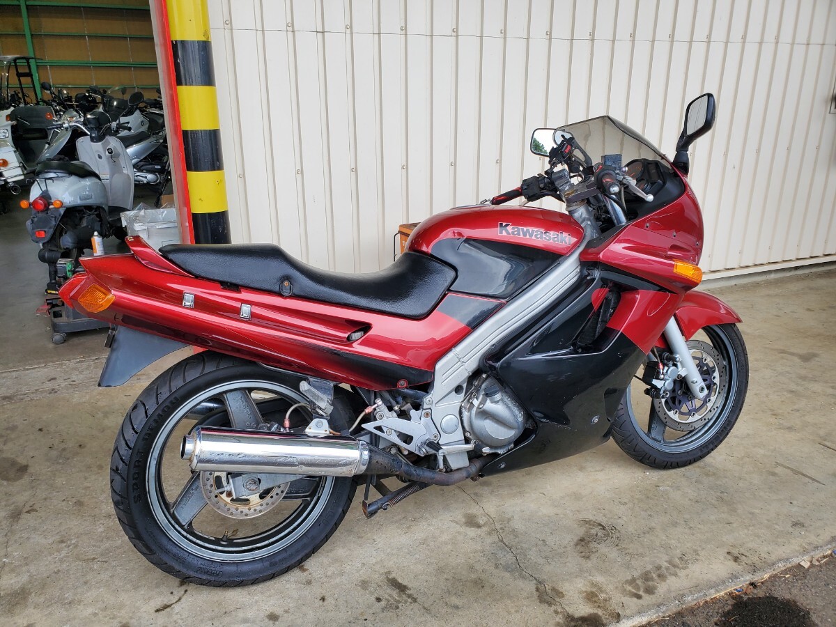 Yahoo!オークション - 格安 EX250H ZZR250 ZZ-R250 28217km セル始動...