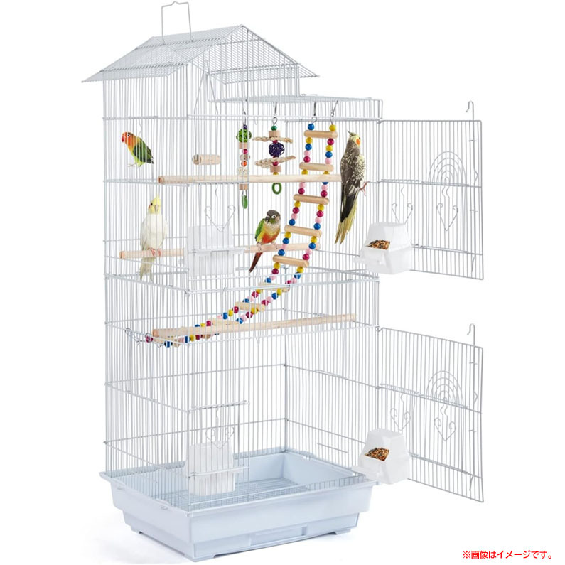 Yahoo!オークション - D7114YO 0730_1凹【アウトレット品】鳥かご ケー...