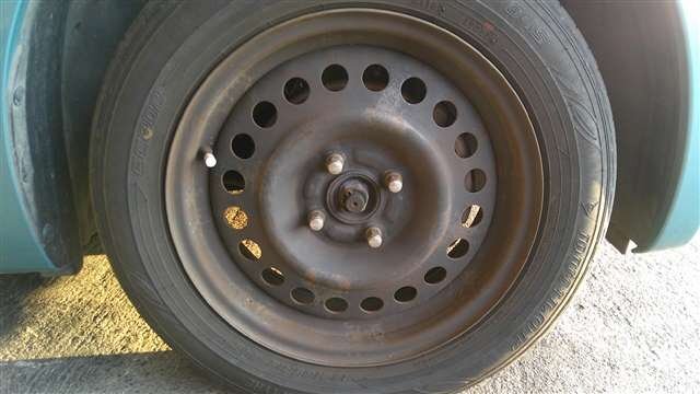 Yahoo!オークション - キューブ Z12 H22年式 15インチ スチールホイー...