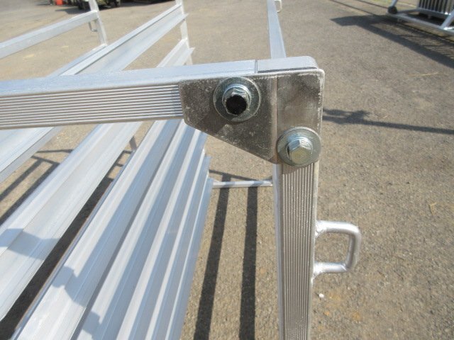 Yahoo!オークション - 茨城 昭和ブリッジ アルミ苗コンテナ収納棚 NC-7...