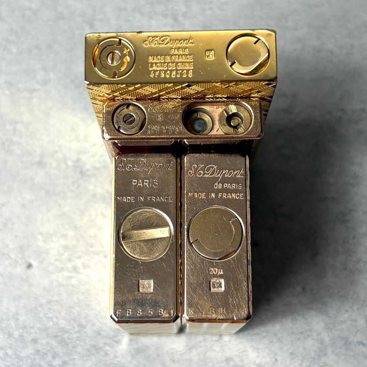 Yahoo!オークション - 1円スタート S.T.DUPONT エステーデュポン ガス...