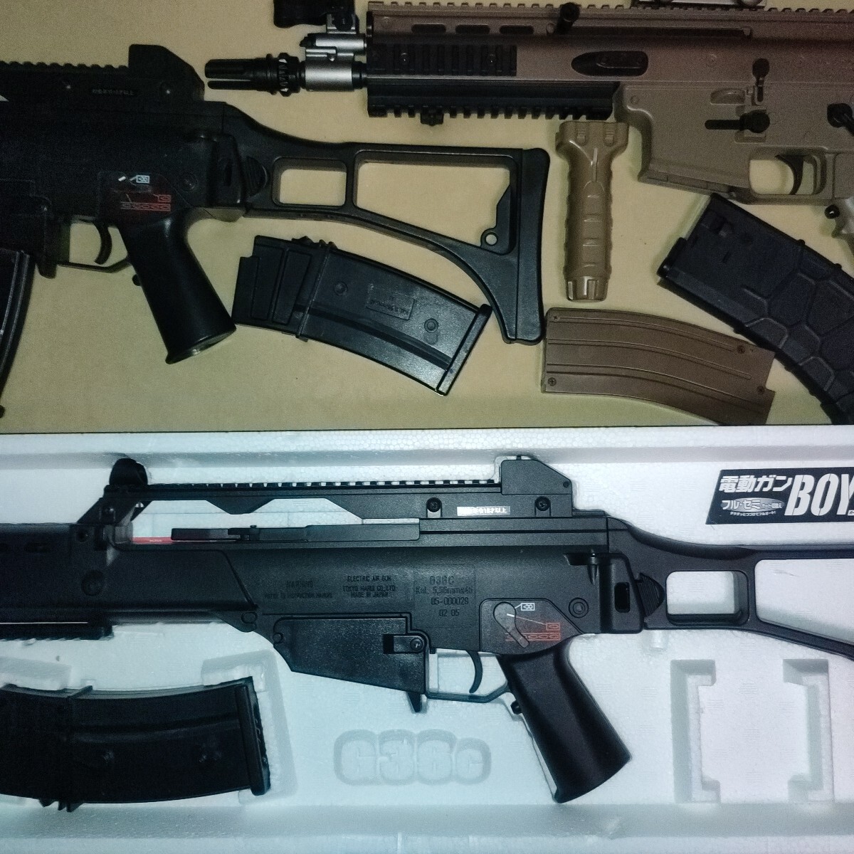 Yahoo!オークション - 1円スタート 東京マルイ G36C BOYS M4 MARUI ボ...