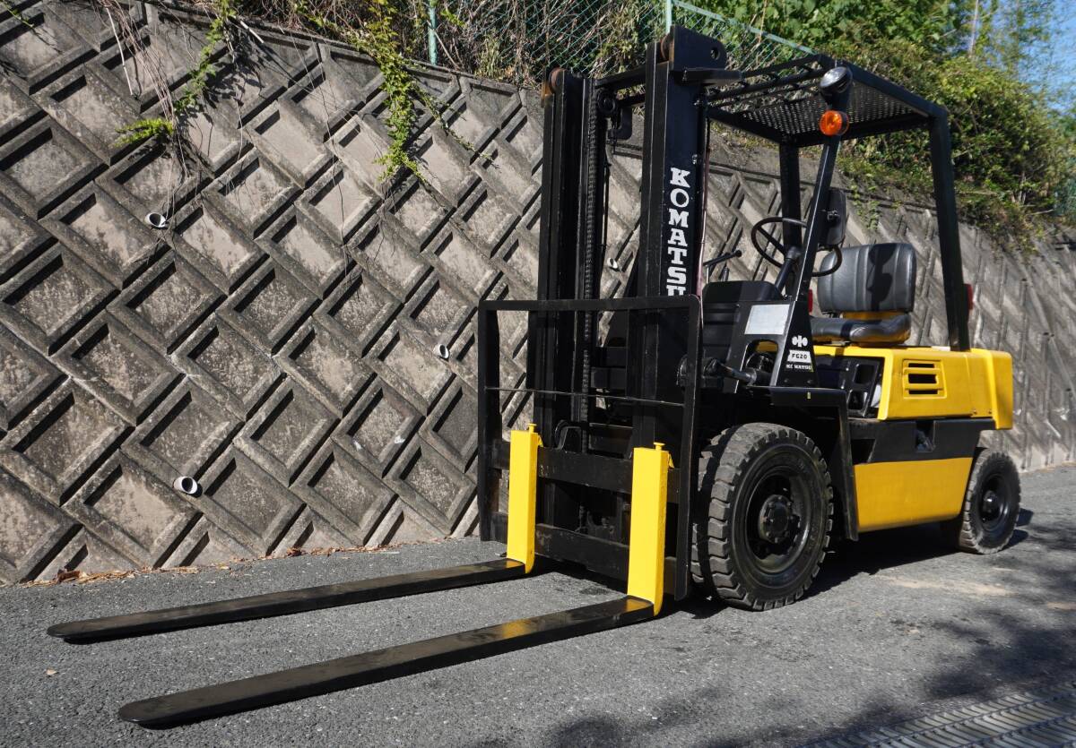 Yahoo!オークション - コマツ FG20-7 小松 フォークリフト 1.5トン 最...