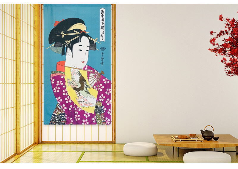 和柄のれん 道成寺85x150cm-niil-当世踊子揃(暖簾（のれん）)｜売買されたオークション情報、yahooの商品情報をアーカイブ公開 - オークファン（aucfan.com）