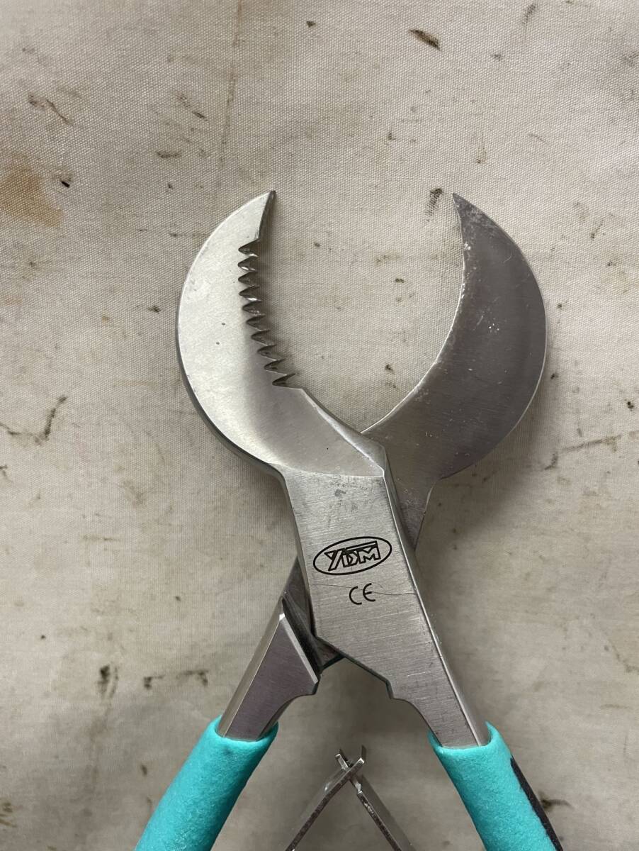 Yahoo!オークション - LL856 YDM [石膏鉗子] 石こう プライヤー 歯科技...