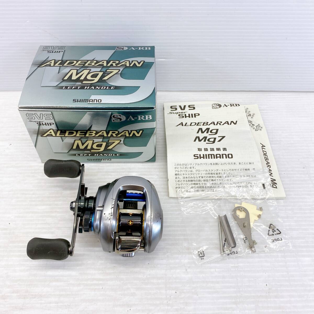 Yahoo!オークション - シマノ 09 アルデバラン MG7 左 ベイト リール ...