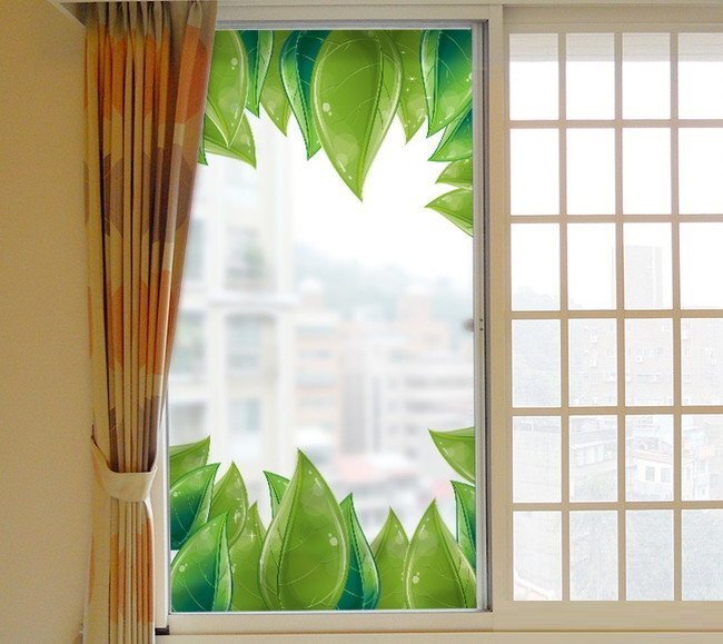 Yahoo!オークション - デザインガラスフィルム【半透明タイプG214】目...