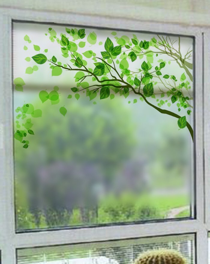 Yahoo!オークション - デザインガラスフィルム【半透明タイプG147】目...