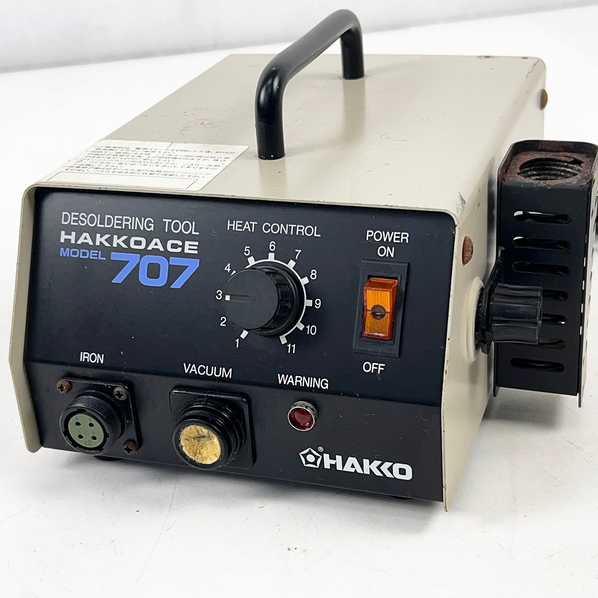 Yahoo!オークション - 白光 ハッコー はんだ吸取リ器 HAKKO ACE 707 DE...