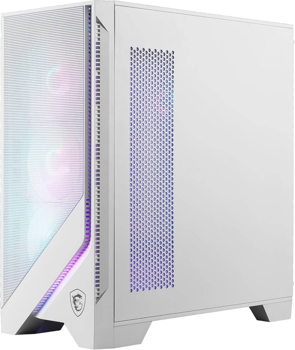 Yahoo!オークション - ほぼ未使用 MSI MAG FORGE 320R AIRFLOW WHITE P...