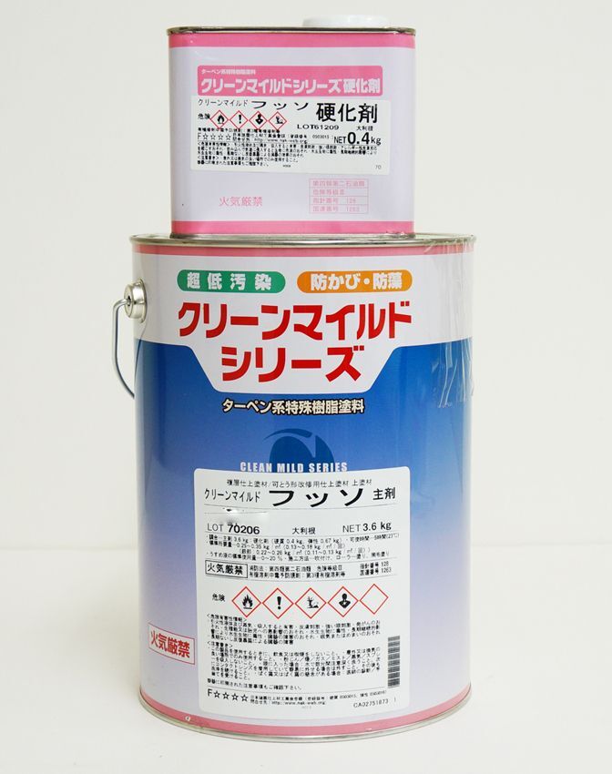 Yahoo!オークション - クリーンマイルドフッソ 3分艶 4kgセット 白/淡...