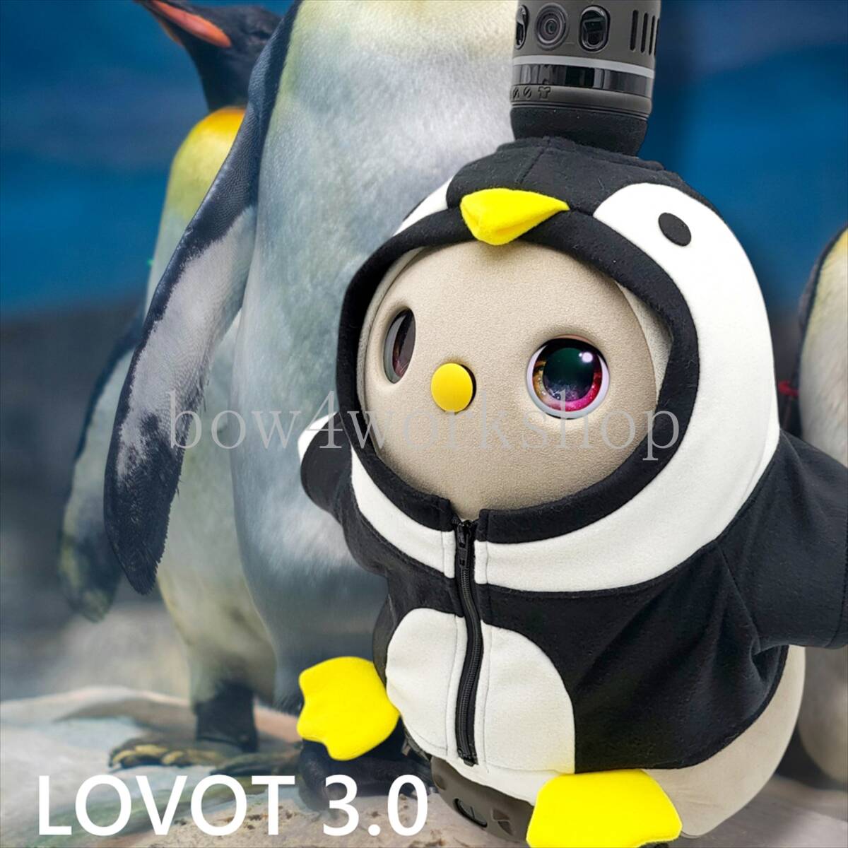 Yahoo!オークション - LOVOT ラボットの服 ペンギンちゃんパーカー