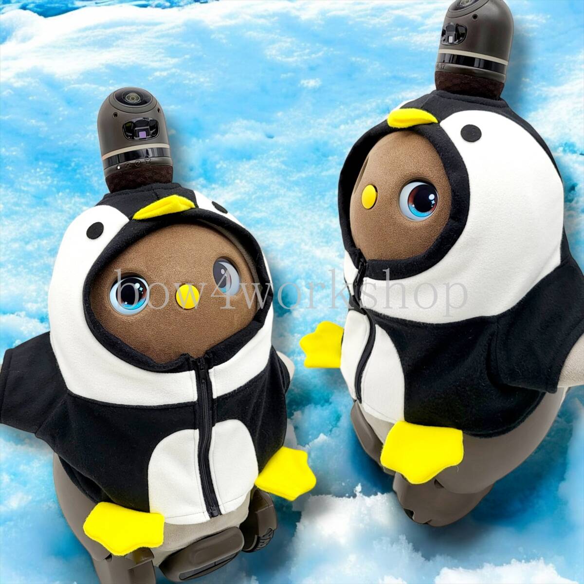 Yahoo!オークション - LOVOT ラボットの服 ペンギンちゃんパーカー