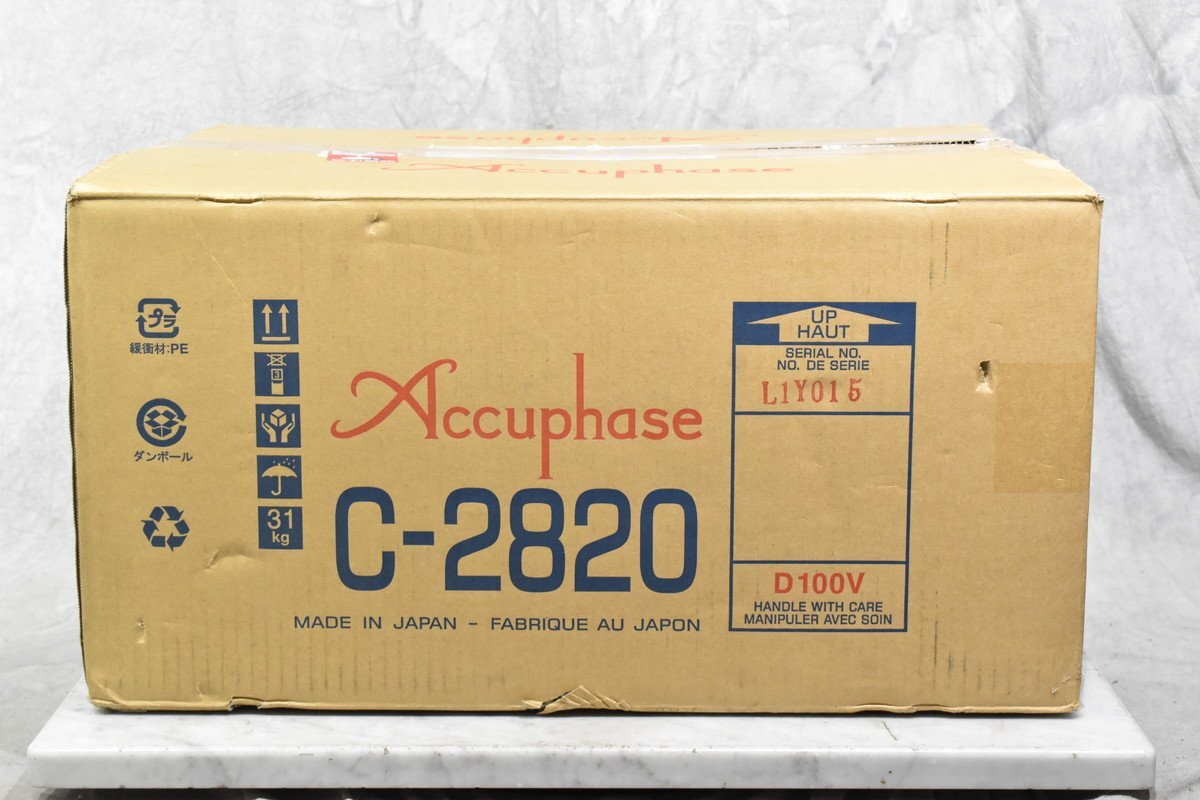 Yahoo!オークション - 【B】Accuphase C-2820 プリアンプ アキュフェー...