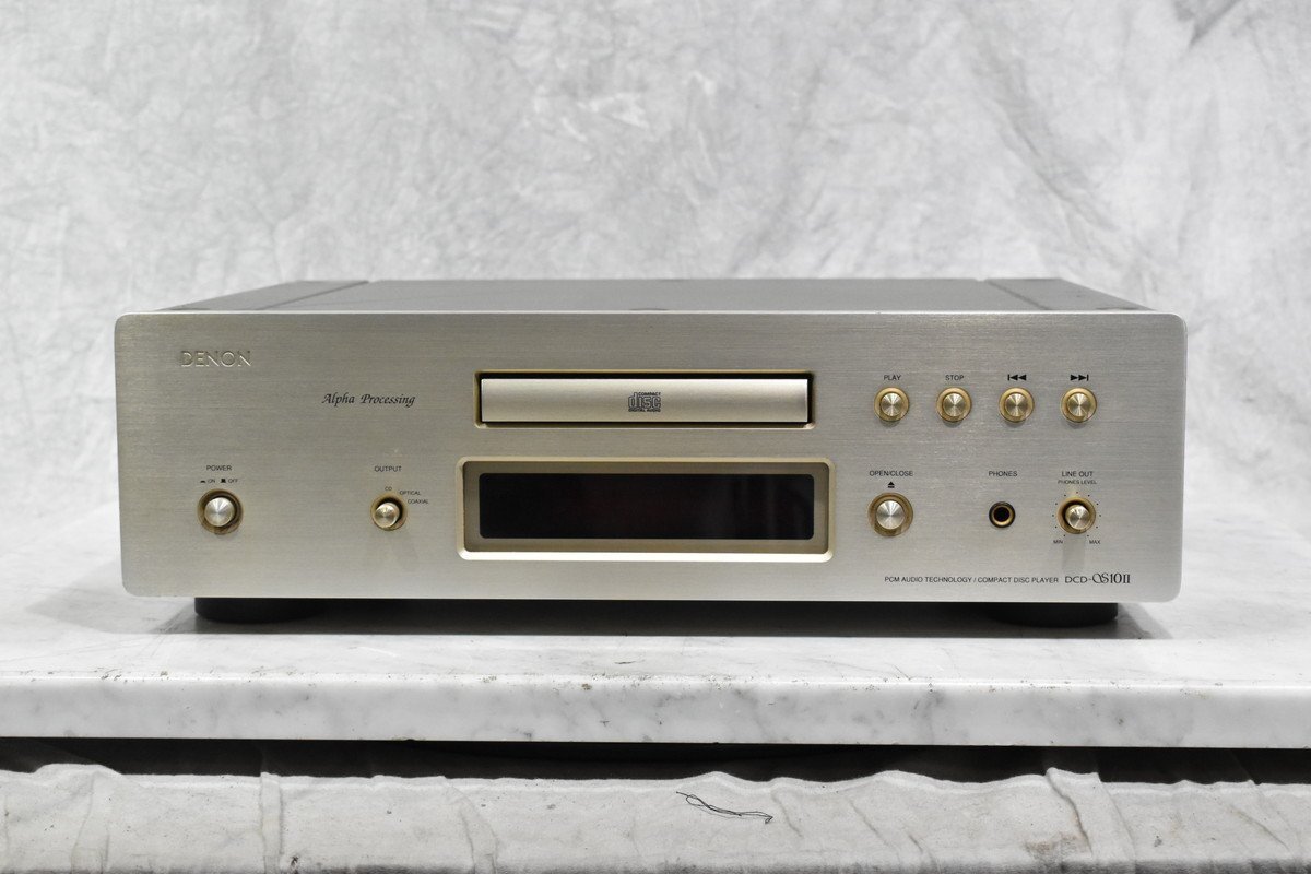 C DENON DCD-S10II CDプレーヤー デノン 3080451(DENON)｜売買されたオークション情報、yahooの商品情報をアーカイブ公開 - オークファン（aucfan.com）