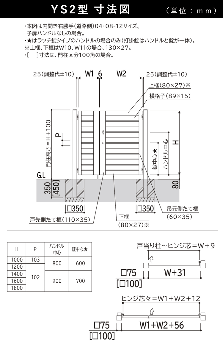 Yahoo!オークション - 門扉 両開き おしゃれ アルミ門扉 YKK 門扉フェ...