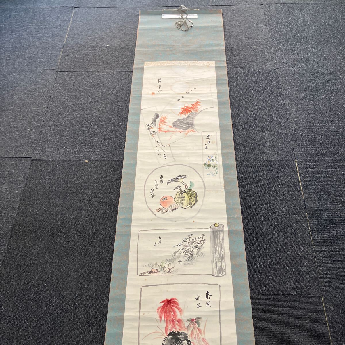 Yahoo!オークション - 【模写】掛軸 紙本 箱無 同梱可能 No.4147