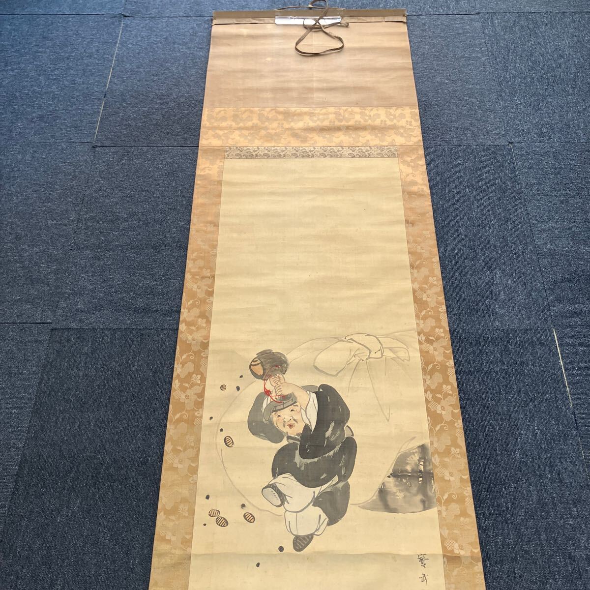 Yahoo!オークション - 【模写】掛軸 絹本 箱無 同梱可能 No.4158