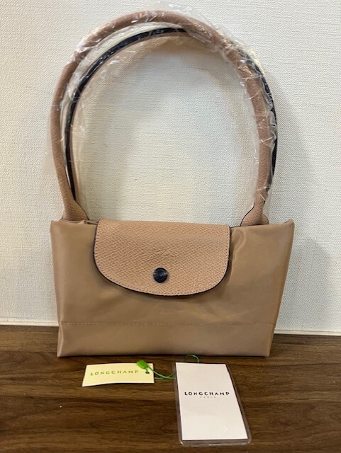 Yahoo!オークション - 【新品】ロンシャン ハンドバッグ 淡いピンク M...