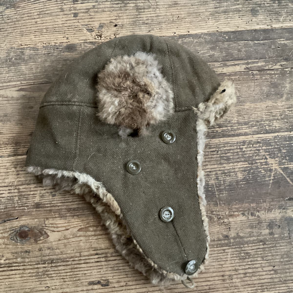 Yahoo!オークション - K09レ/実物 旧日本軍 防寒帽 帽子 軍装 戦時