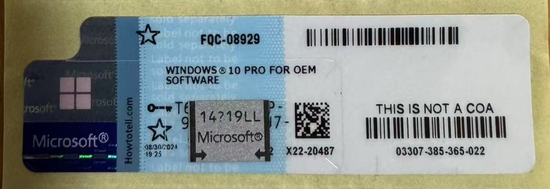 Yahoo!オークション - Windows 10 Pro プロダクトキー COA