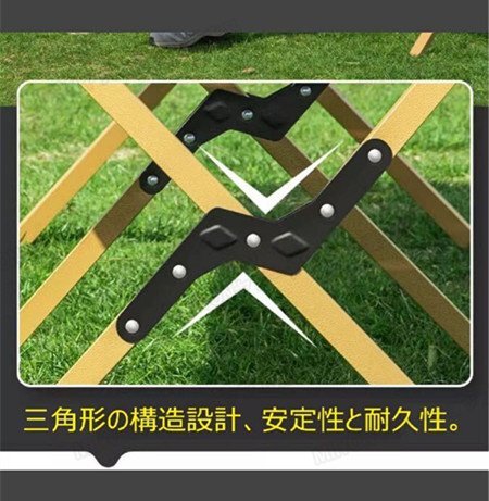 Yahoo!オークション - 大人気新品未使用 折りたたみテーブル120 60 45c...