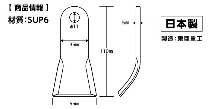 Yahoo!オークション - 【広島】 新品 ハンマーナイフモア替ナイフ46枚...