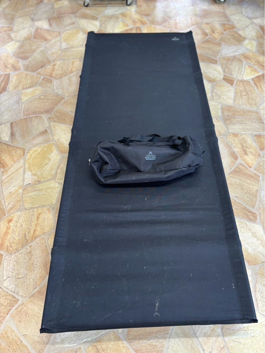 NN-0805け120 TARAS BOULBA タラスブルバ コット 折りたたみベッド ブラック ケース付き アウトドア キャンプ 簡易ベッド(コット)｜売買されたオークション情報 ...