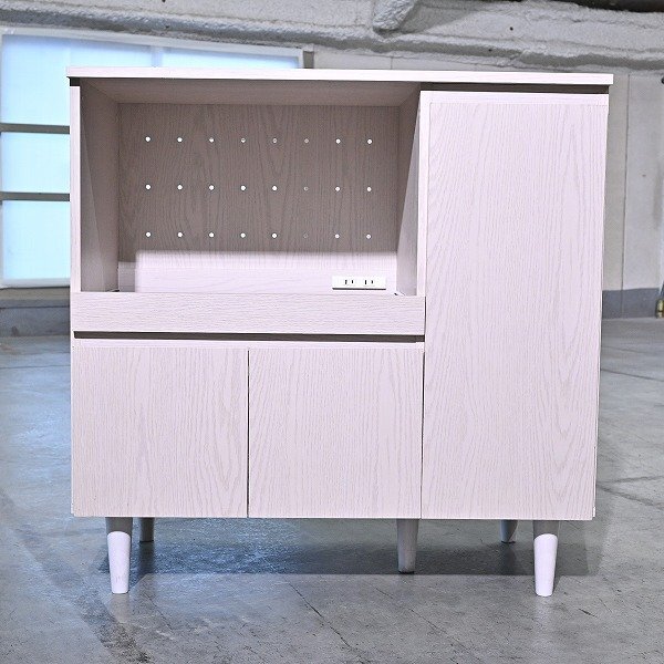 Yahoo!オークション - LOWYA 2万「ホワイトウォッシュ」キッチンカウン...