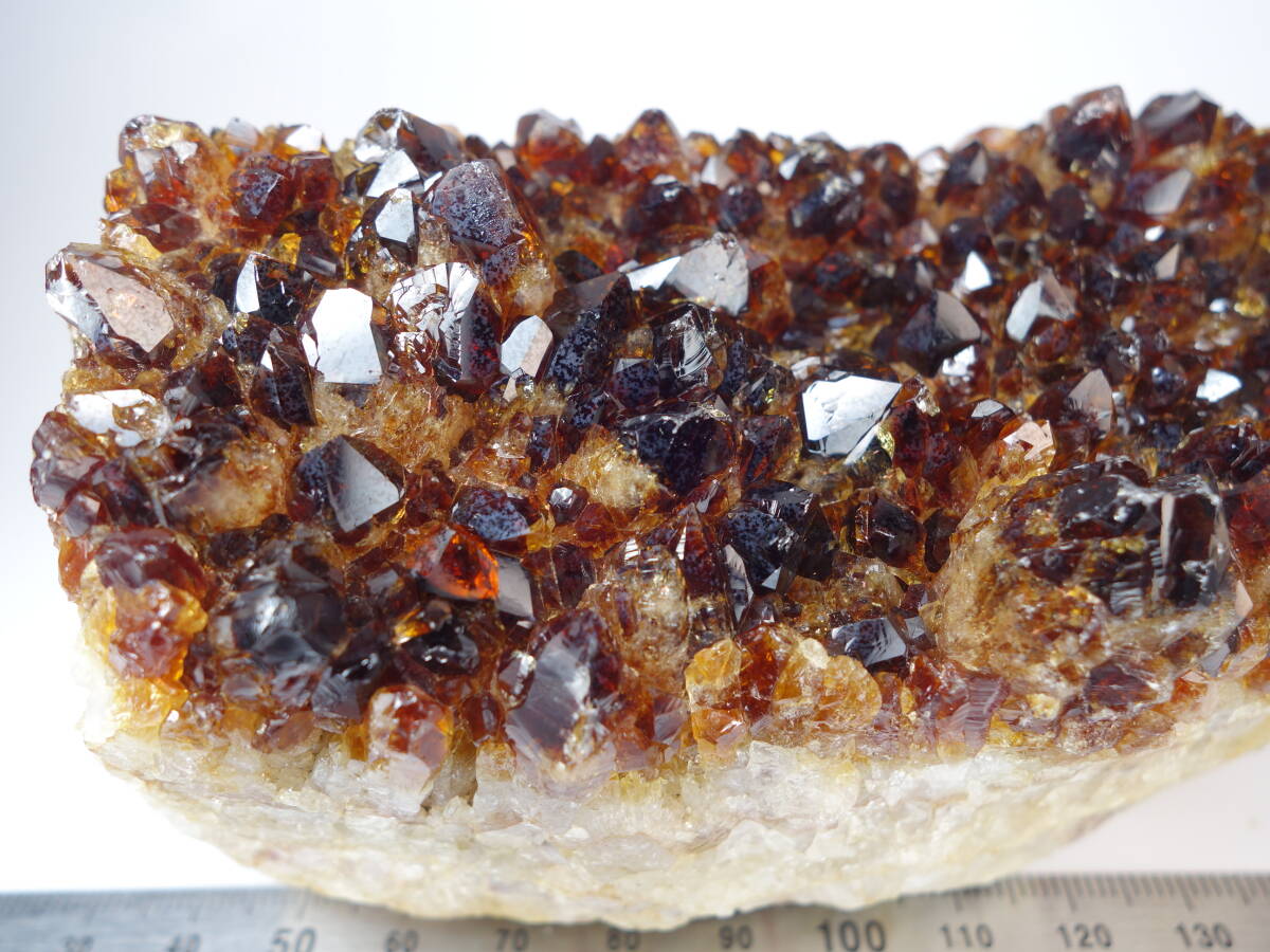 Yahoo!オークション - 茶水晶 スモーキークォーツ 約590g インテリア ...