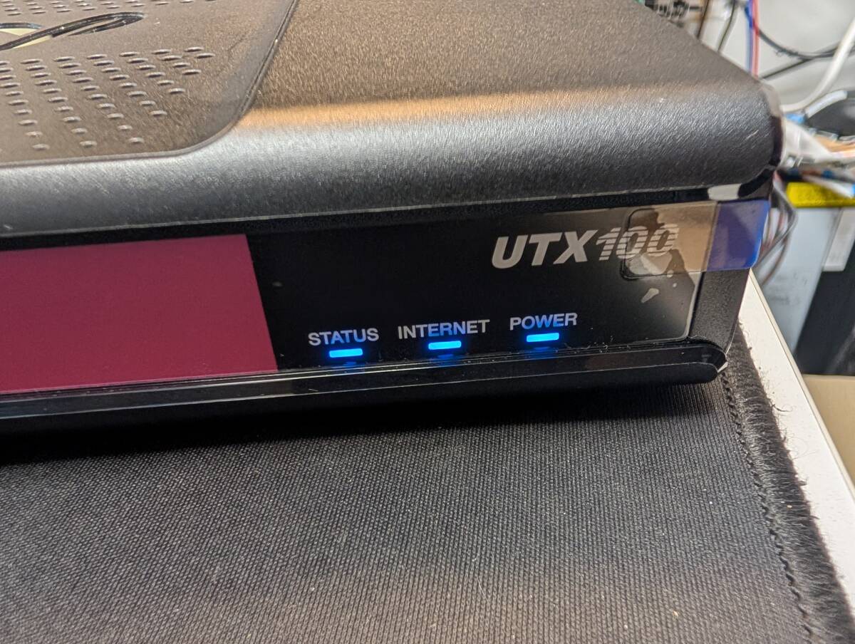 Yahoo!オークション - YAMAHA UTX100 UTM ファイヤーウォール checkpoi...