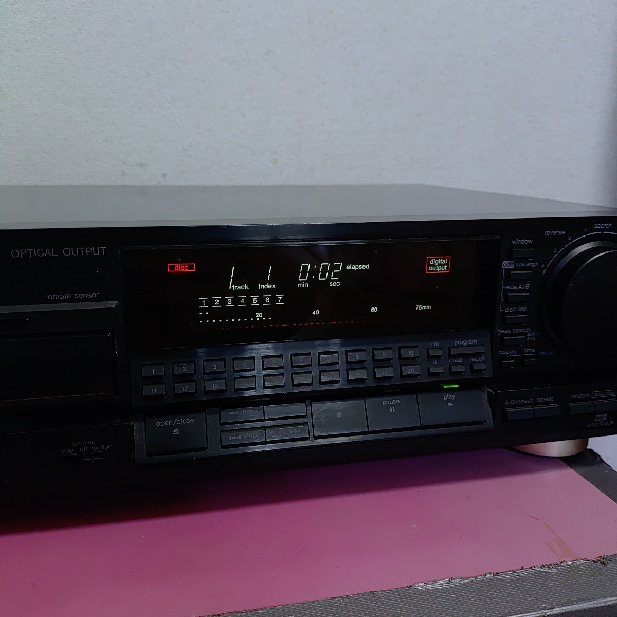 Yahoo!オークション - Technics テクニクス CD プレイヤー SL-P999 動...