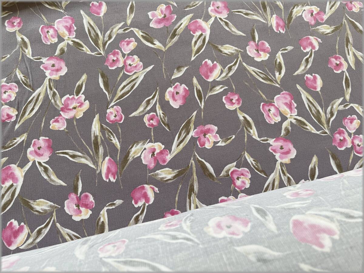 Yahoo!オークション - mets 計9.4m 水彩ボタニカル草花 シャツコール g...