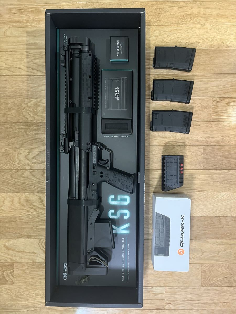 Yahoo!オークション - 東京マルイ KSG ショットガン ガスガン トレーサ...