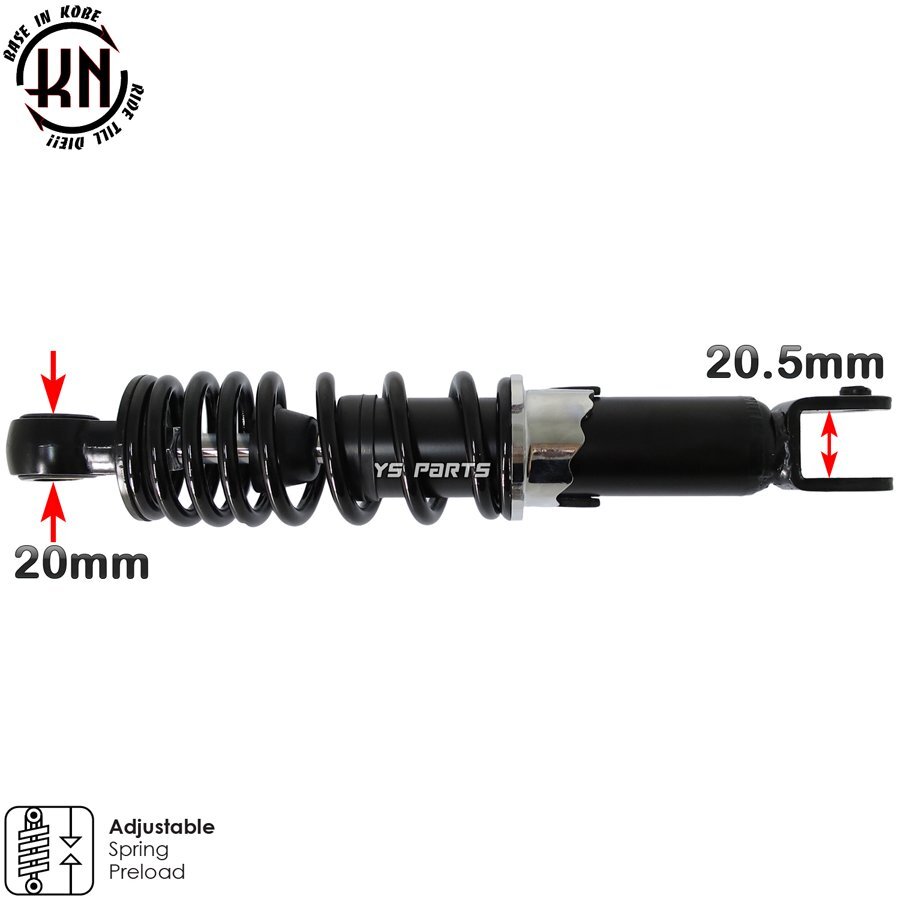 Yahoo!オークション - 【ブラックボディ】KNリヤサス/リアショック黒24...