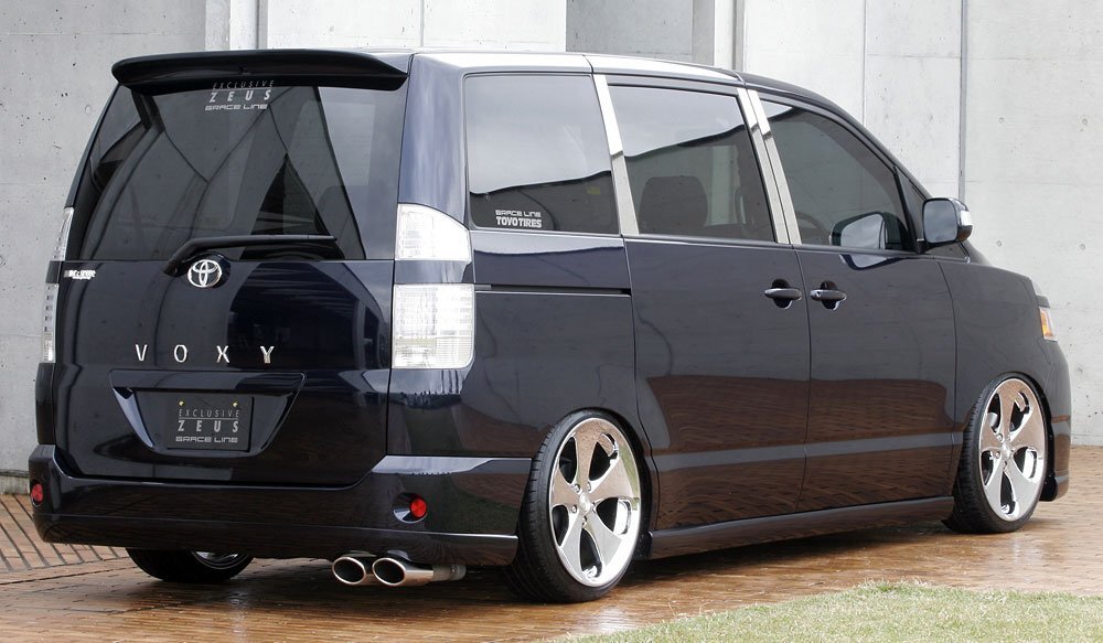 Yahoo!オークション - M'z SPEED サイドステップ 未塗装 FRP ヴォクシ...