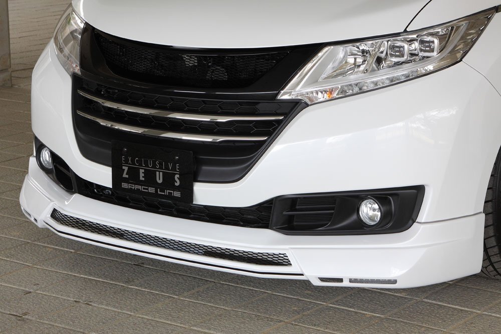 Yahoo!オークション - M'z SPEED フロントスポイラー 未塗装 FRP オデ...