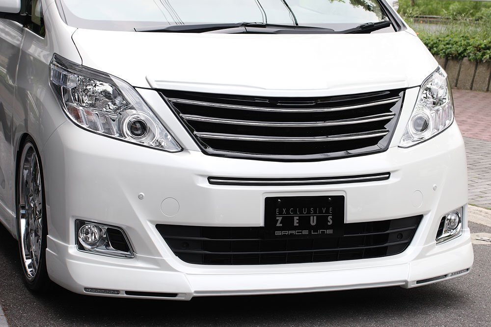 Yahoo!オークション - M'z SPEED フロントハーフスポイラー ホワイト