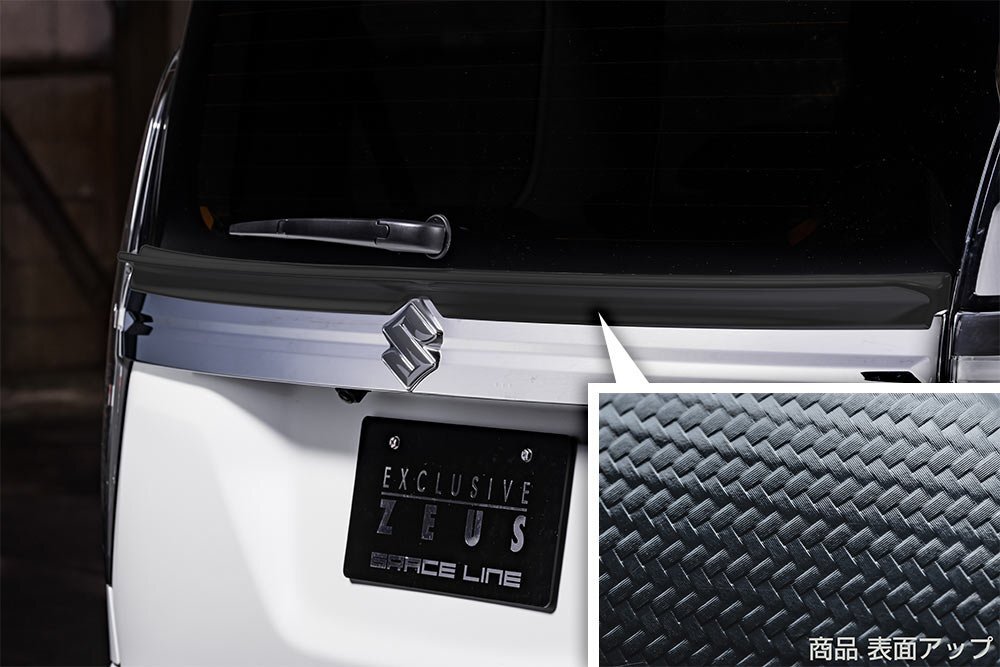 Yahoo!オークション - M'z SPEED リアゲートスポイラー カーボン AES ...