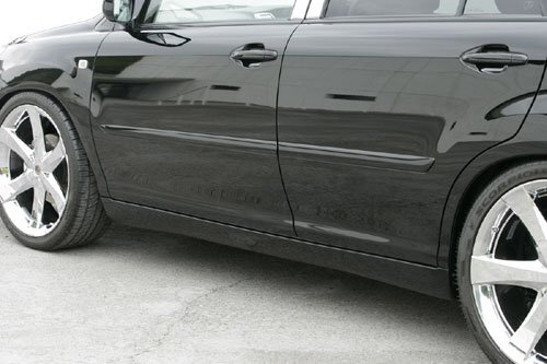 Yahoo!オークション - M'z SPEED サイドステップ ブラック (202) FRP ...