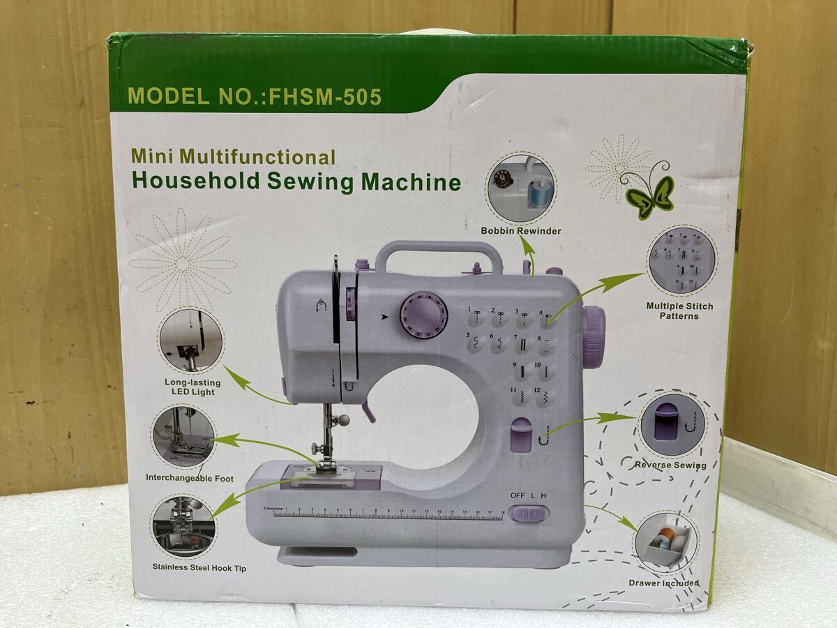 Yahoo!オークション - RE6693 ショップジャパン sewing mini FHSM-505 ...