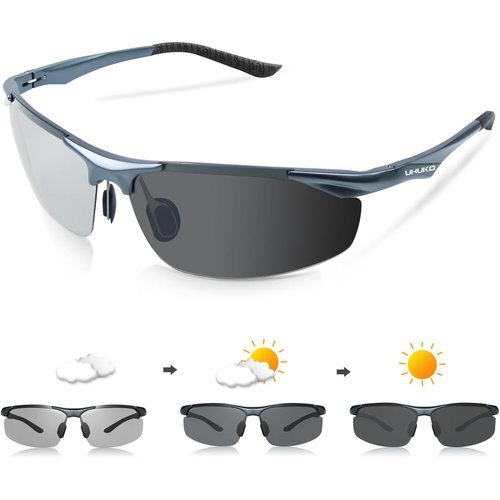 Yahoo!オークション - 新品 UHUKO 変色調光グラス 登山 ドライブアウト...