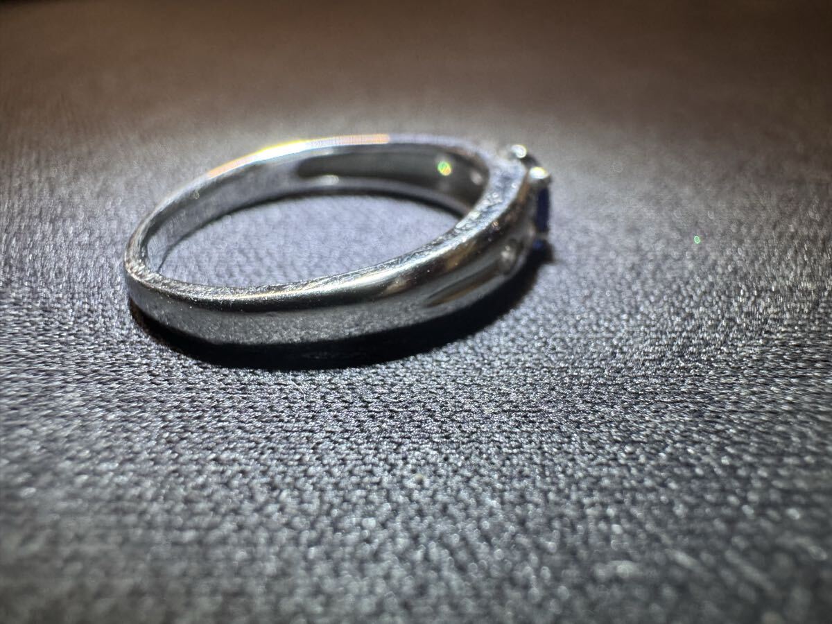 Yahoo!オークション - サファイア ダイヤ リング0.73ct Pt900